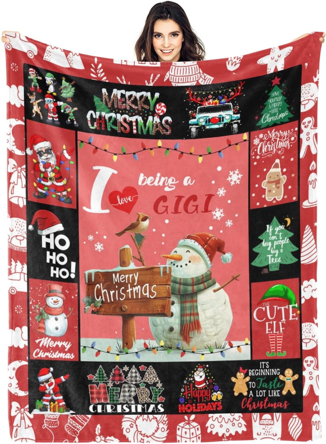 Festive Christmas Blankets: Merry Santa, Cozy Prints for the Holiday ...