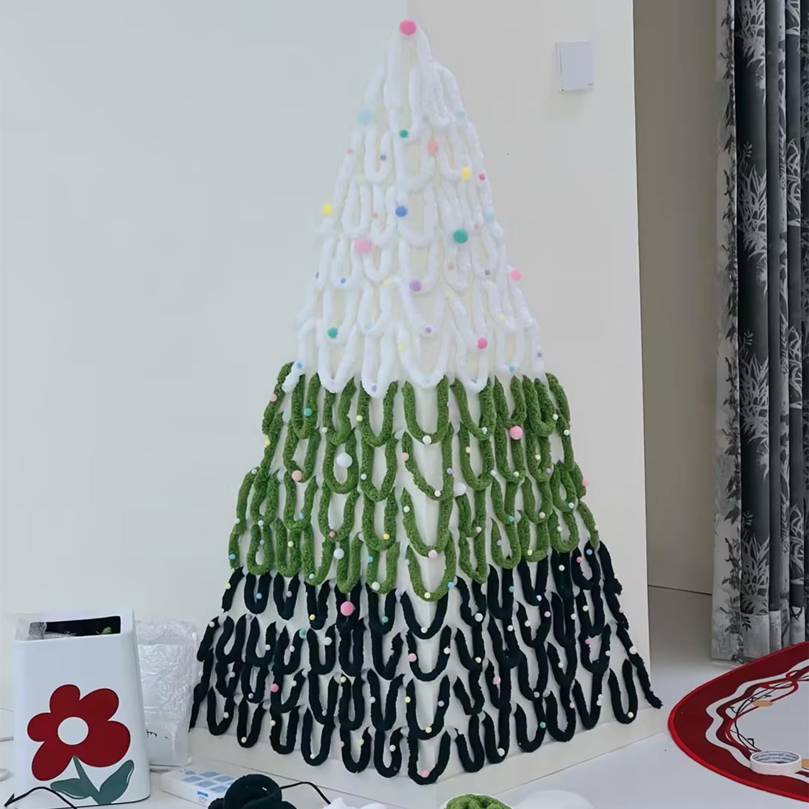 Festive Christmas Corner Tree DIY Kit - Creative Craft With Cat Tail ...