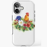 Festive Christmas Rooster Holiday Farm Phone Case with iPhone 17 to 11 ...