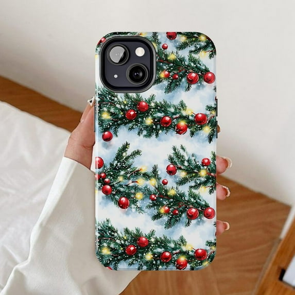 Festive Christmas Winter Wonderland with Snow and Tree Lights Case 11 ...