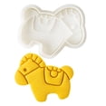 Festive Cookie Dough Cutter Portable Simple Cookiecutter For New Year ...
