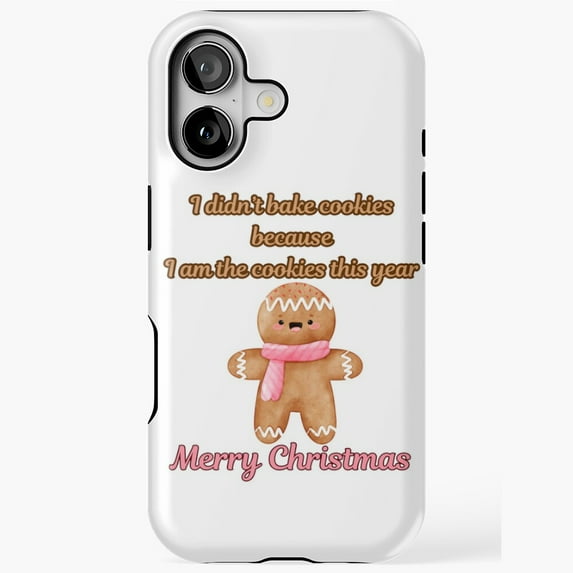 Festive Cookies Sweet Holiday 2025 Winter Treat Design for iPhone 17 11 ...