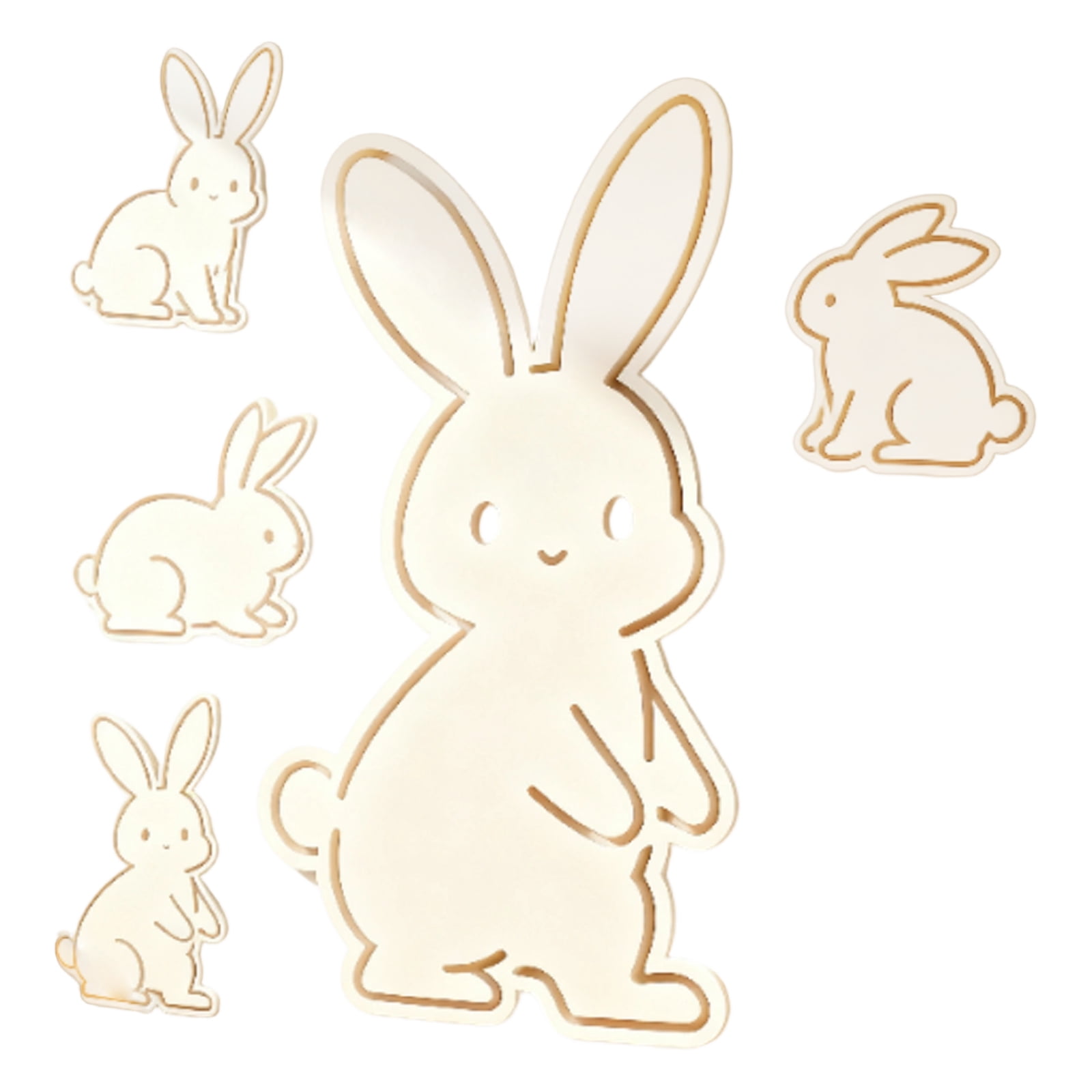 Festive Easter Atmosphere Background Wall Decoration Set, Laser Cut ...