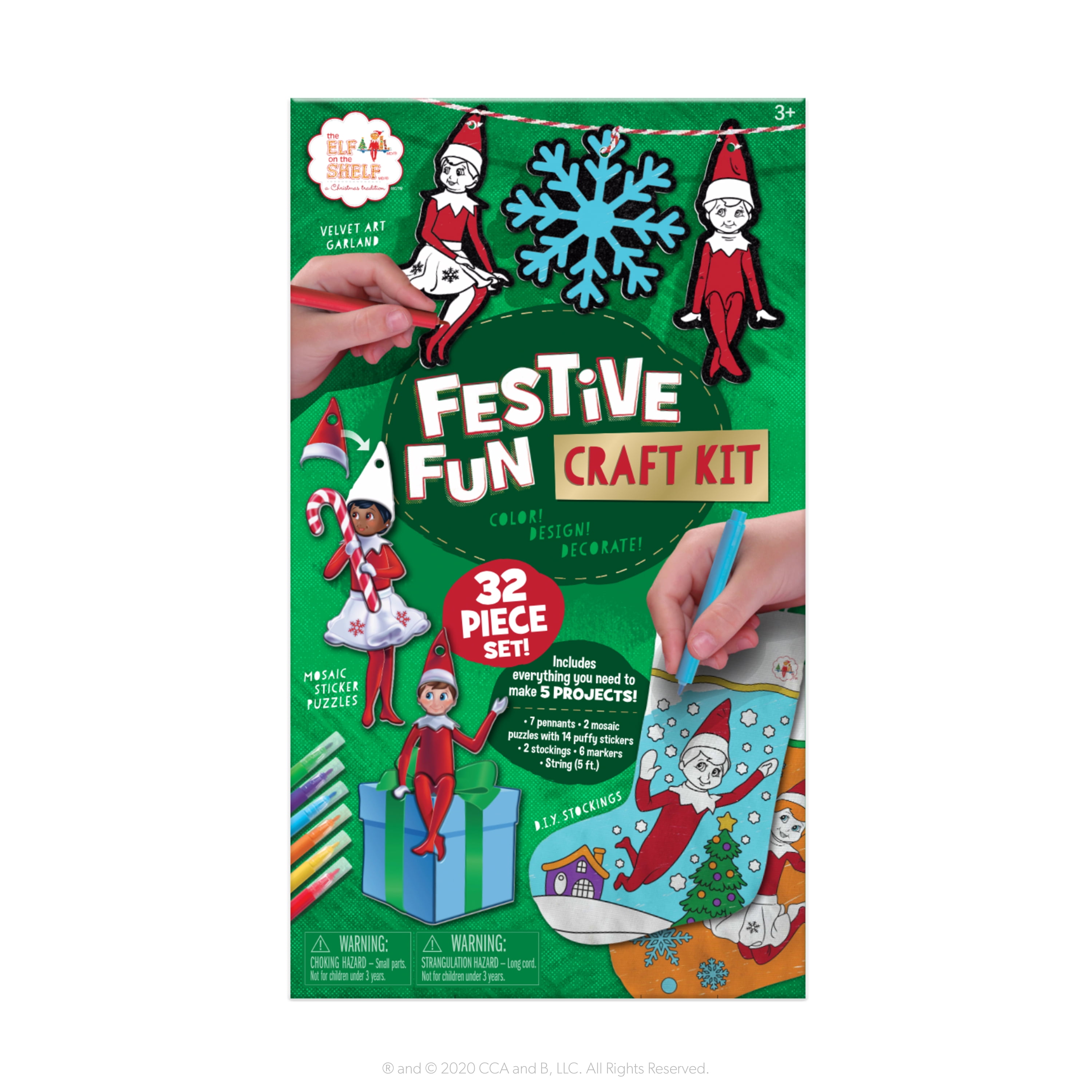 Festive Fun Craft Kit - Walmart.com