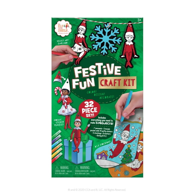 Festive Fun Craft Kit - Walmart.com
