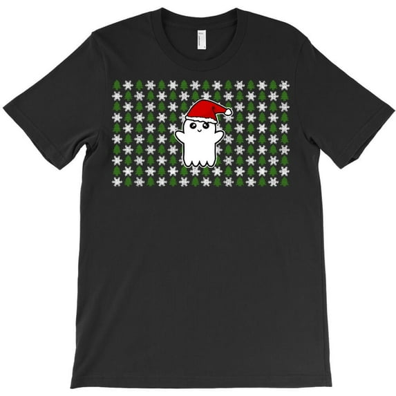 Festive Ghost Funny Christmas Holiday Spirit Graphic - Fan Favorite ...