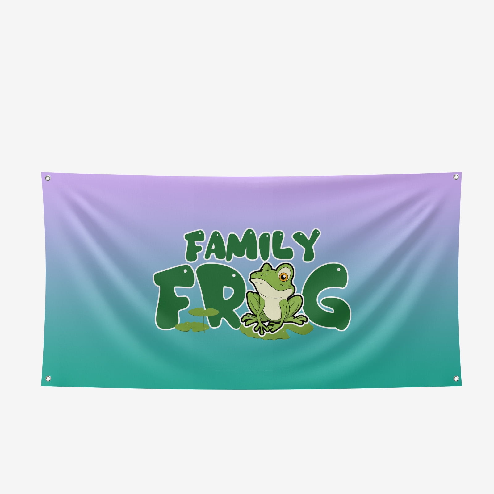 Festive Holiday Banner – Frogs-Themed Party Backdrop & Birthday Door ...