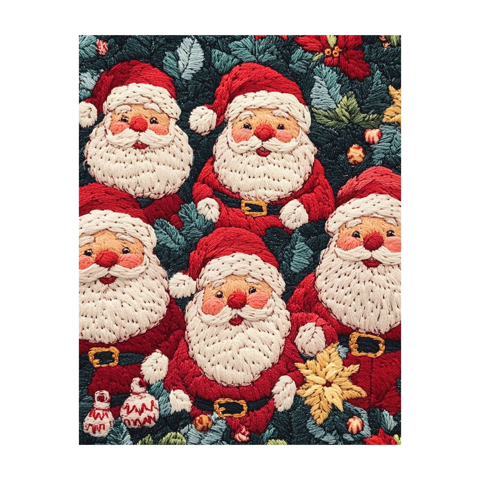 Festive Holiday Embossed Decorative Paper Featuring Snowman Cabin and ...