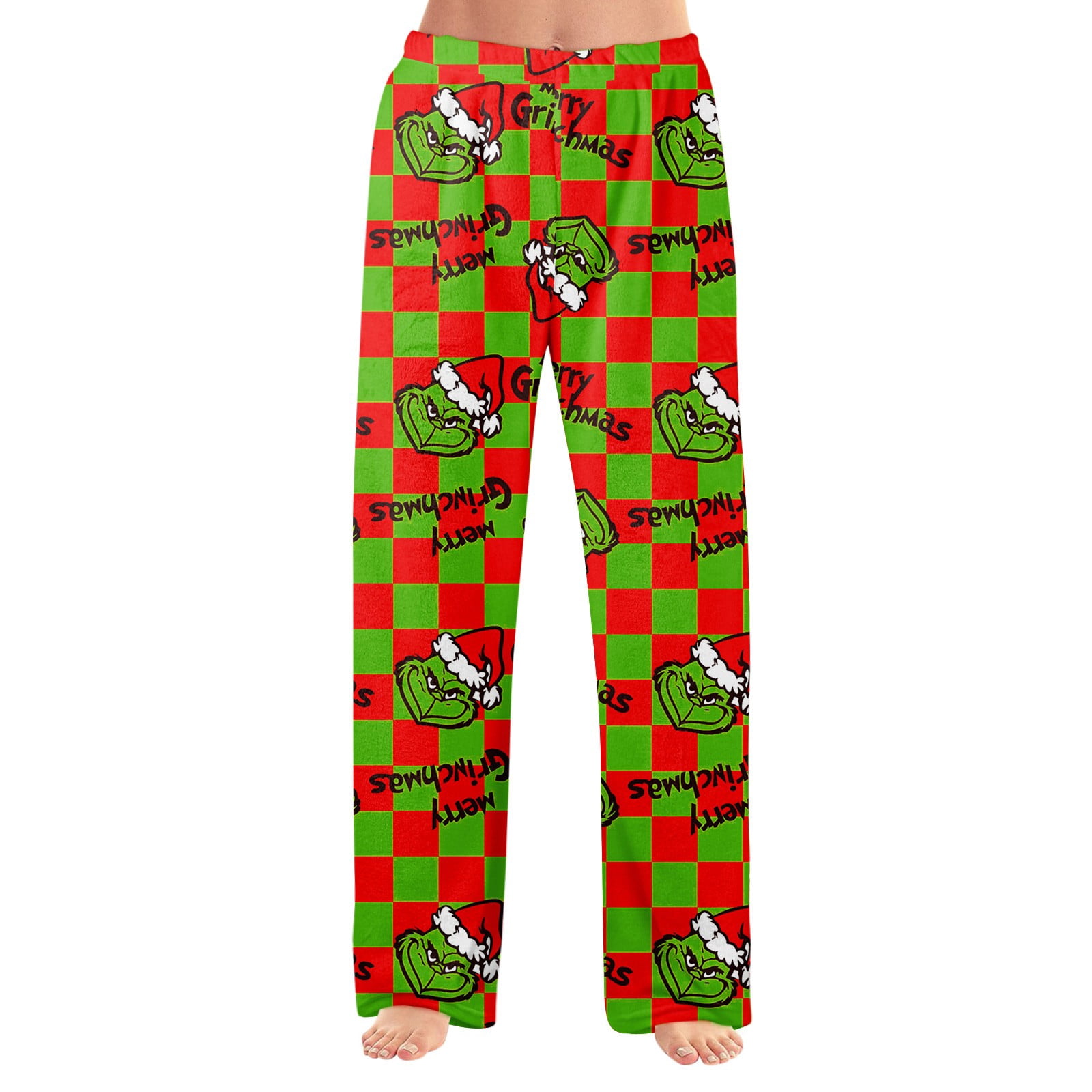 Festive Holiday Pajama Pants for Adults Comfortable Christmas Lounge ...