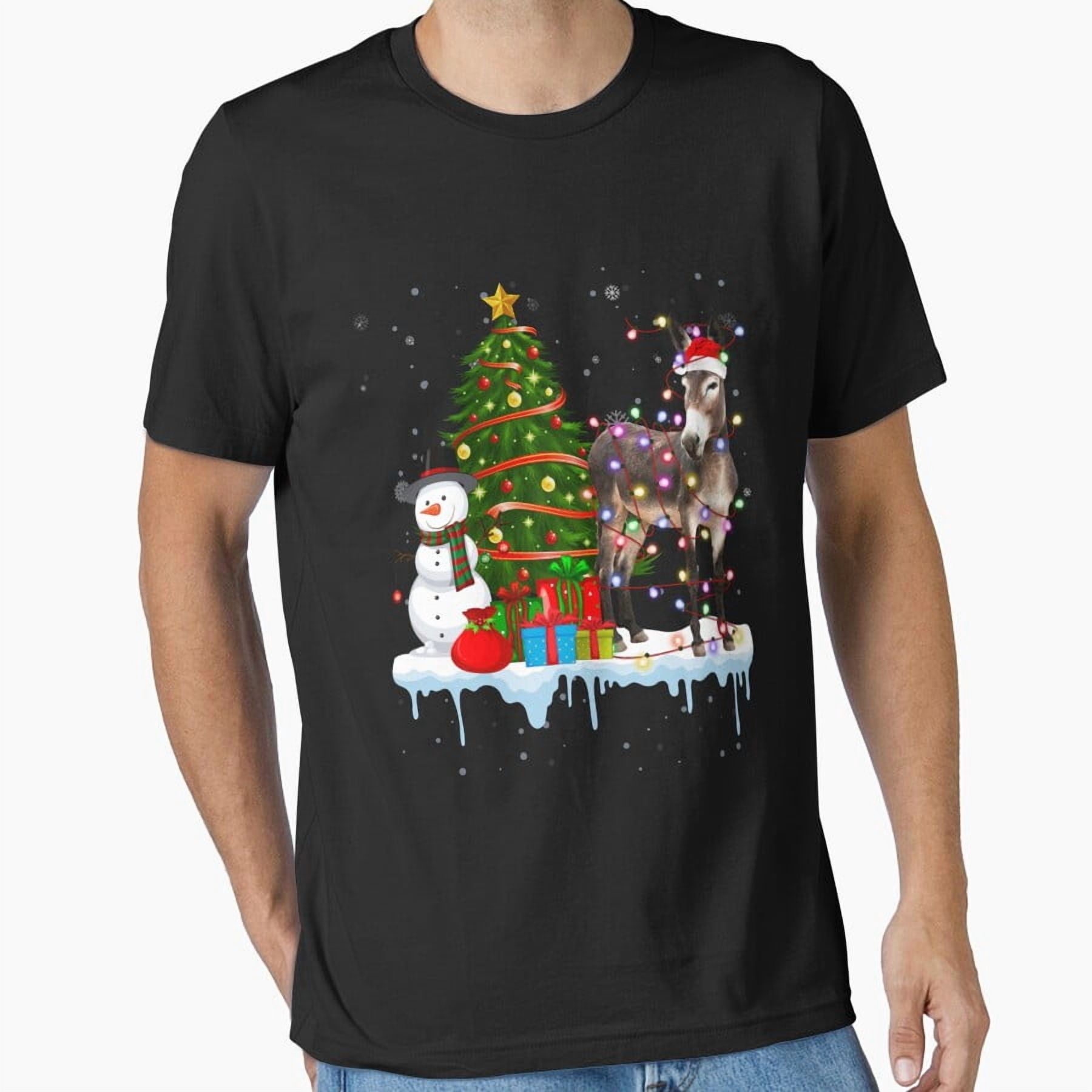 Festive Lights Donkey Costume Cute Winter Matching Holiday Outfit ...