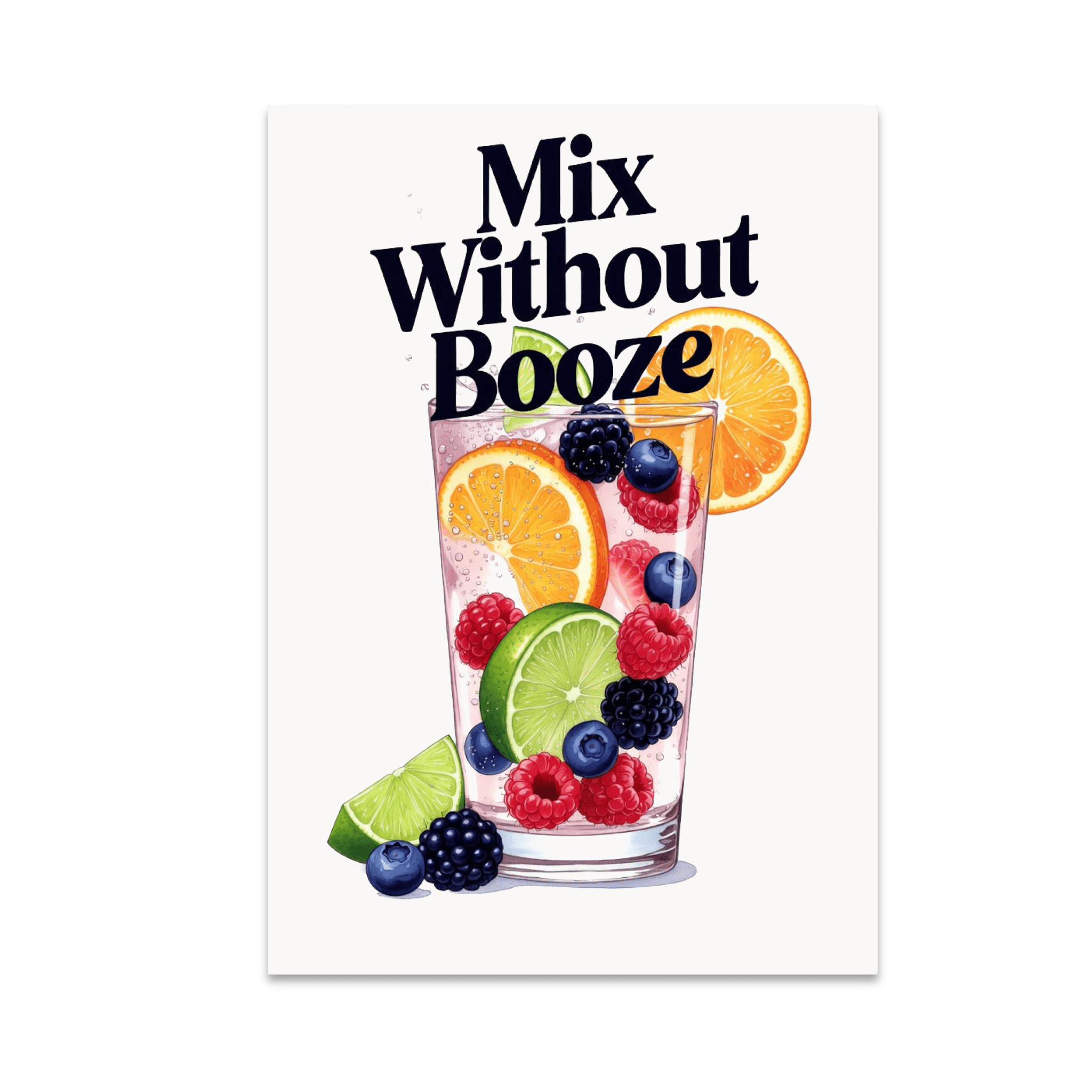 Festive Mocktail Wall Print - Home Entertainer - 13x19 Poster Print ...