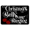 Festive Ringing: Christmas Bells Décor On Black Metal - Walmart.com