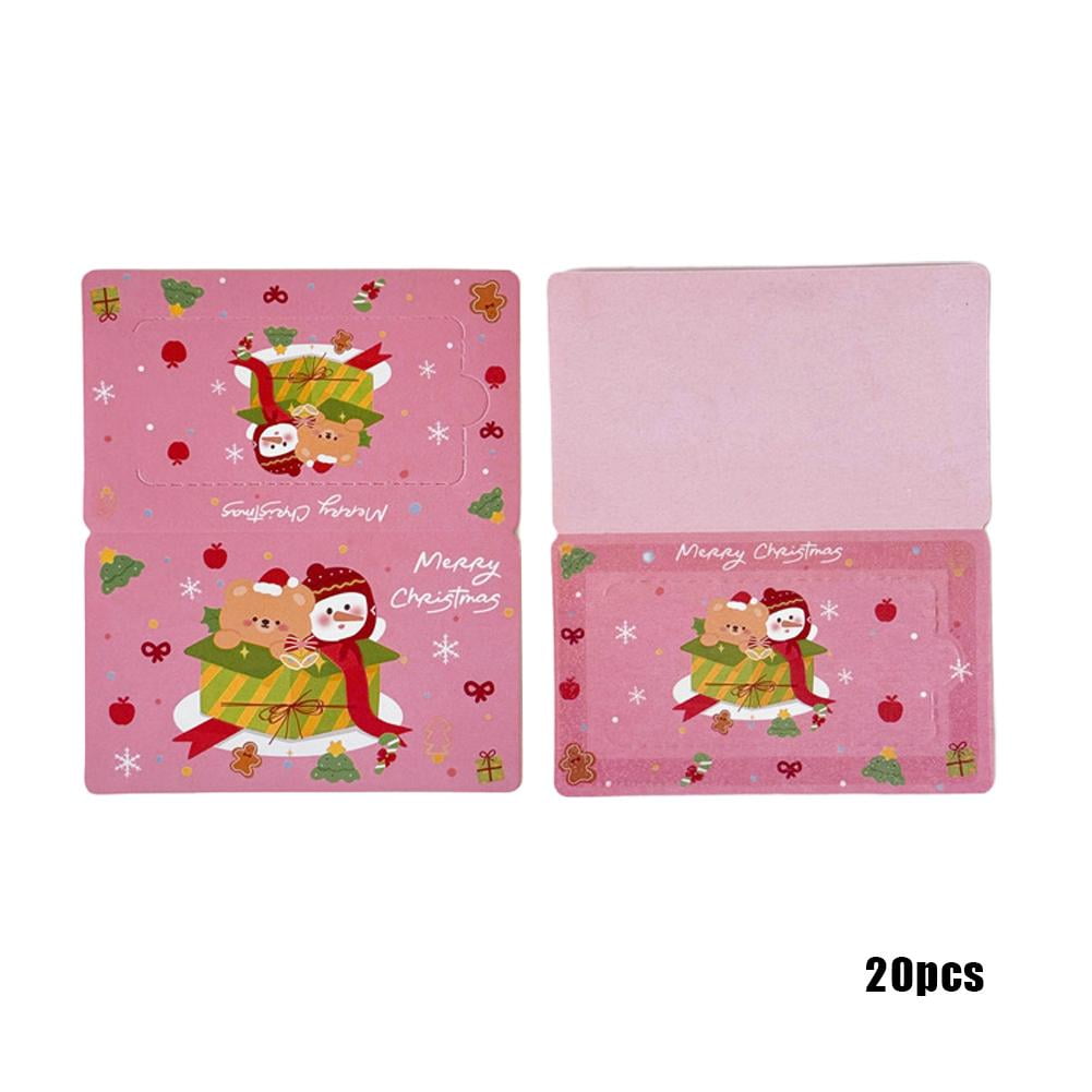 Festive Season Interactive Greeting Cards, 20-Pack with Reindeer ...
