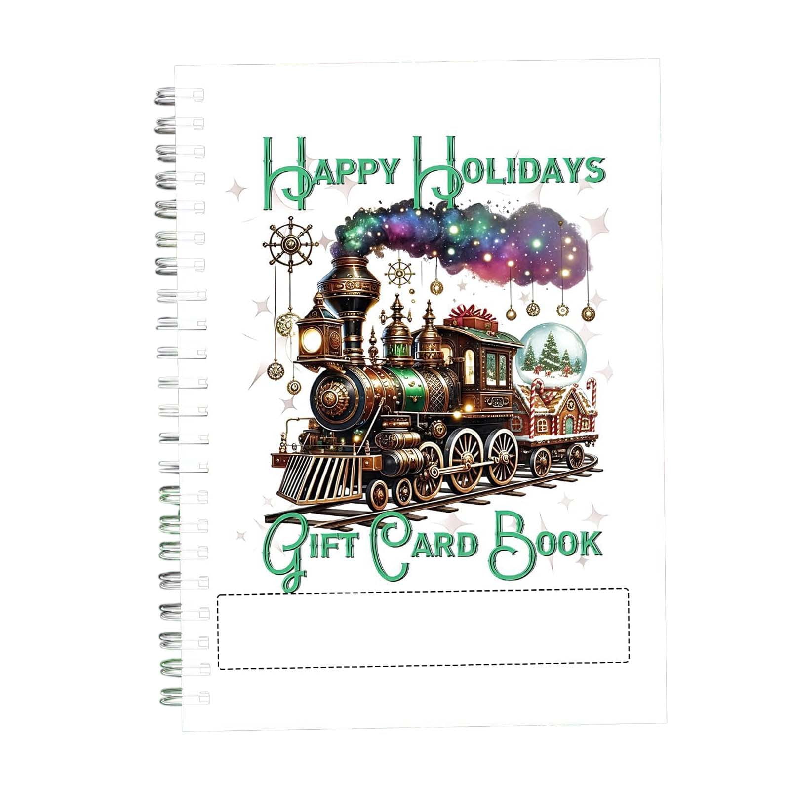 Festive Spiral Christmas Card Holder DIY Surprises Every Page College ...