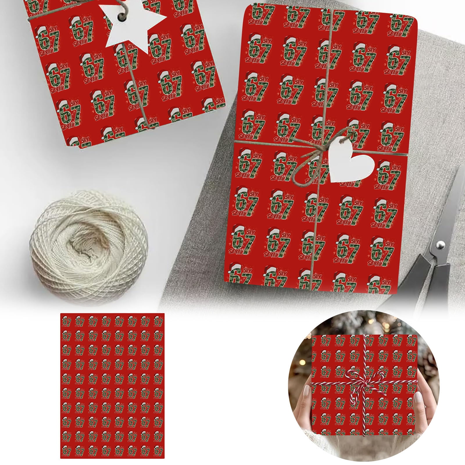 Festive Wrapping Paper for Holiday Celebrations - Paper Wrap with ...