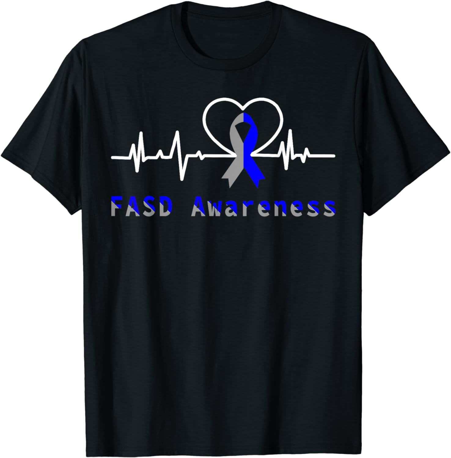 Fetal Alcohol Spectrum Disorder FASD Awareness Support T-Shirt ...