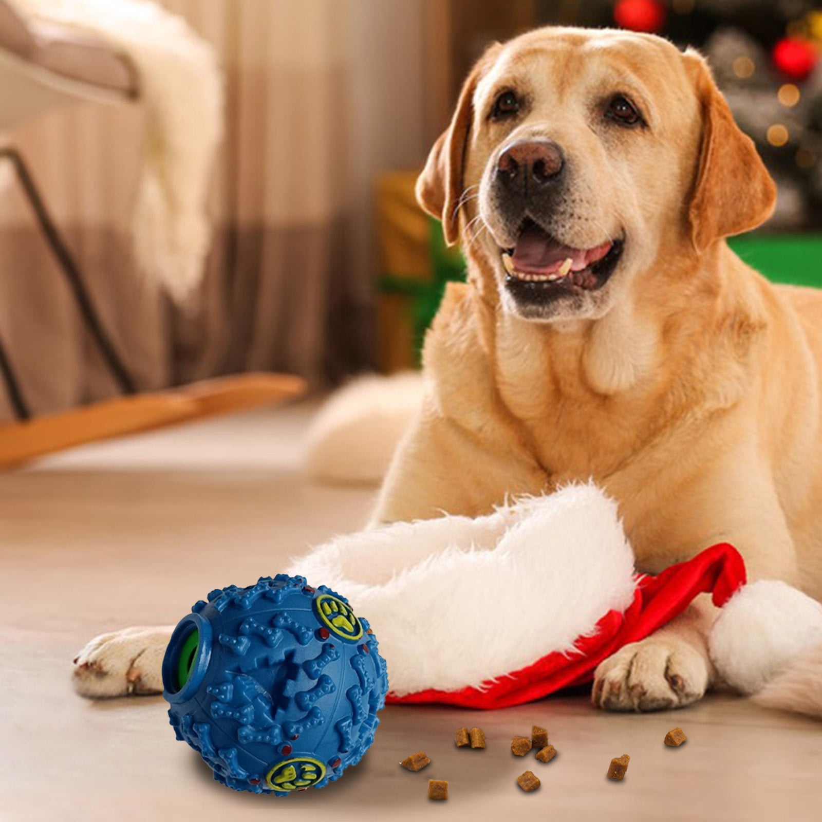 Fetch Balls for Dogs, Giggle Sound Dog Ball, Durable Squeaky Fetch Ball ...