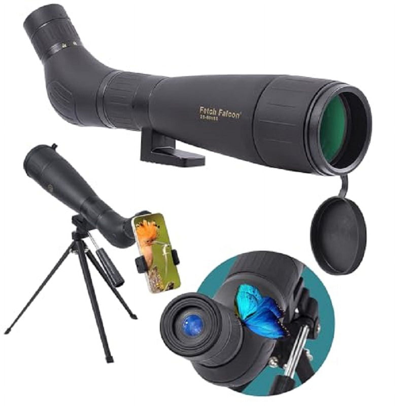 Fetch Falcon 20-60X60 FMC HD Spotting Scopes (Water-Resistance Long ...