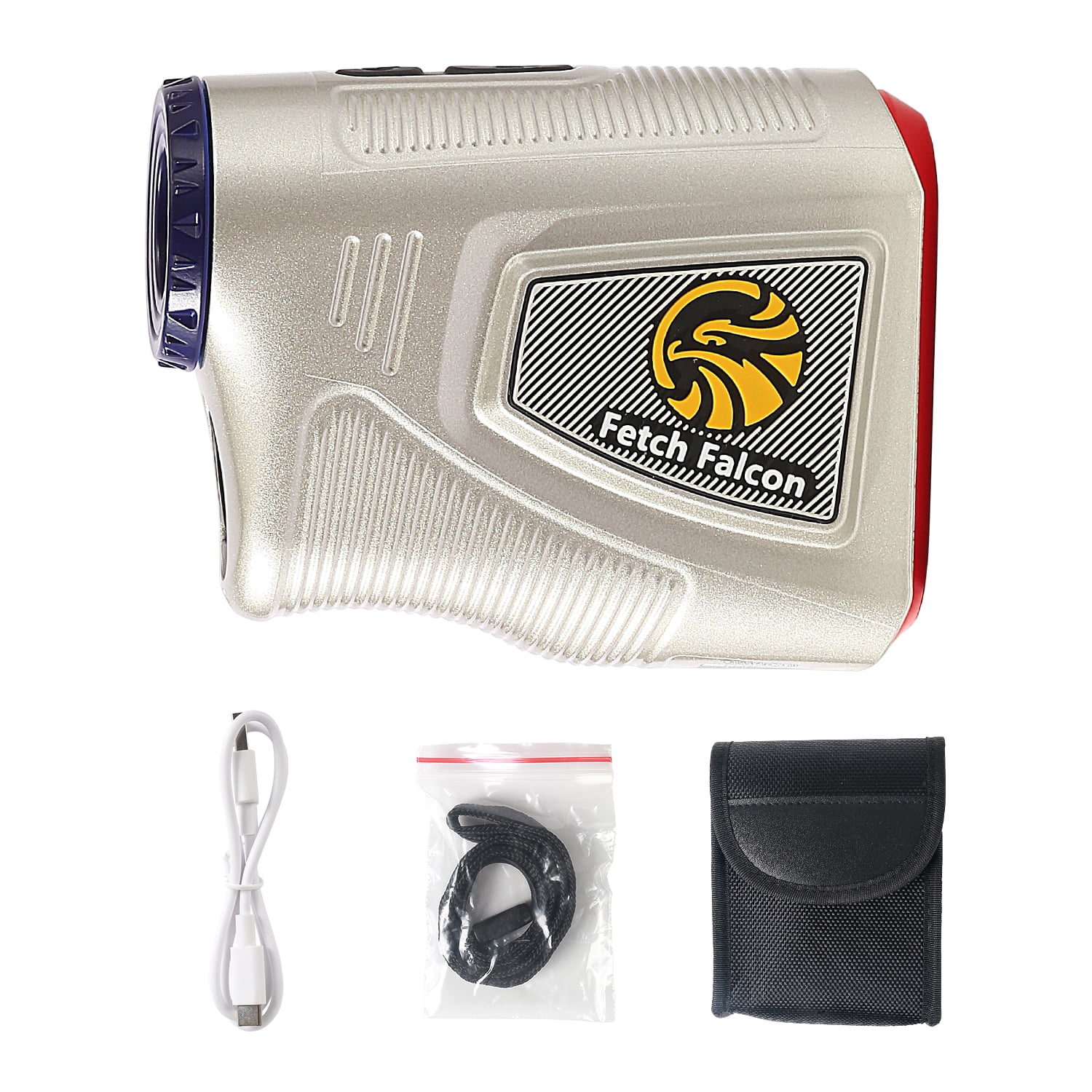 Fetch Falcon Golf Rangefinder Rechargeable (High Precision, Slope Mode ...