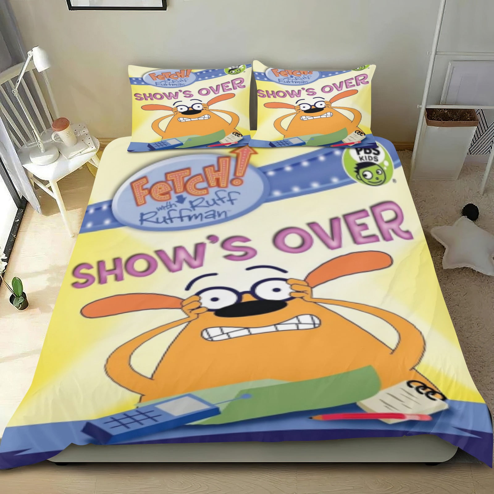 Fetch! with Ruff Ruffman Down Duvet Cover Gift Full Size Cotton ...