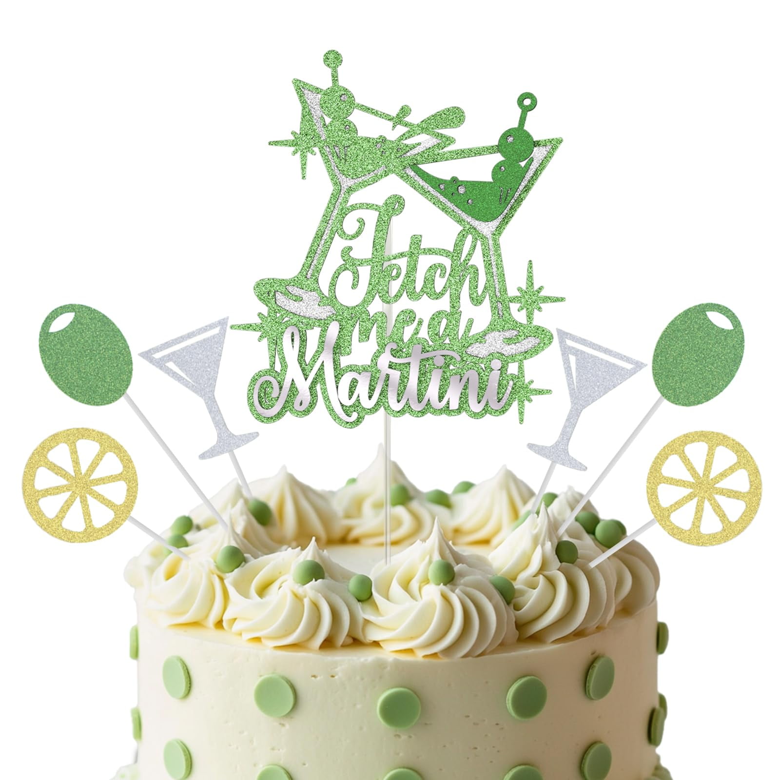 Fetch Me aEGSC Martini Cake Topper for Martini Cocktail Birthday ...