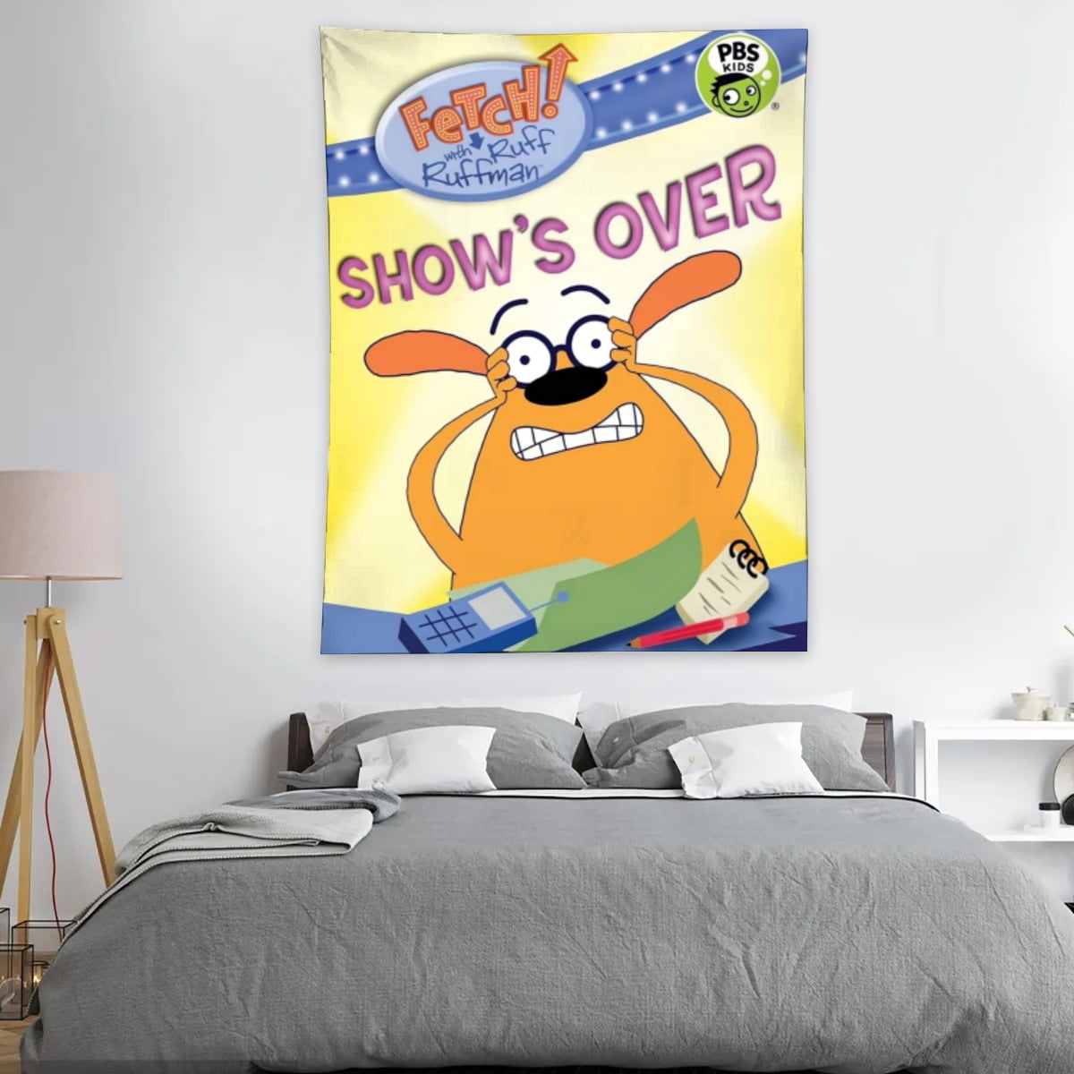 Fetch! with Ruff Ruffman Tapestry Gift Wall Hanging Backdrop for Room ...