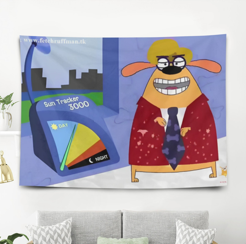 Fetch! with Ruff Ruffman Tapestry Gift Wall Hanging Backdrop for Room ...