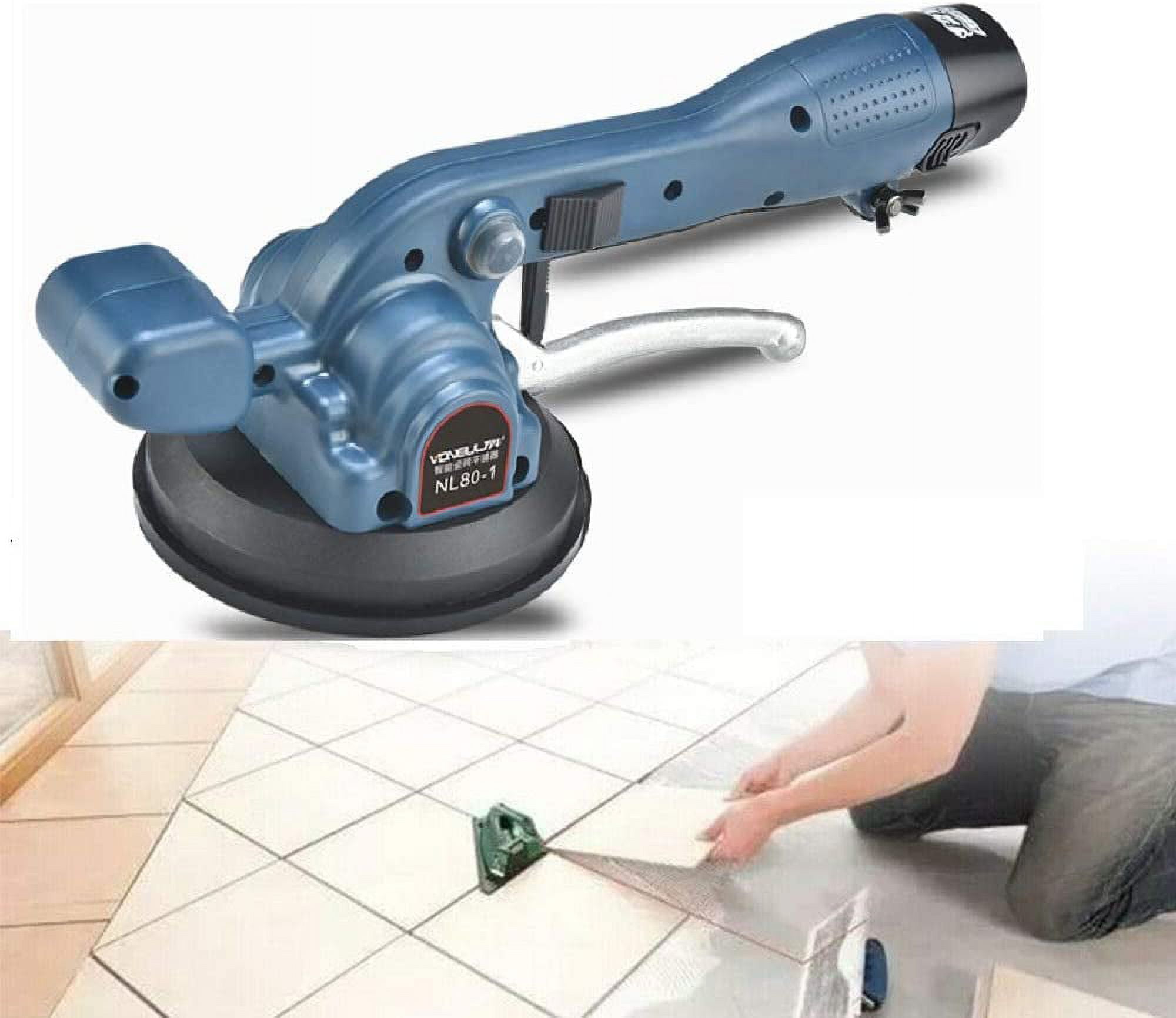 Fetcoi Handheld Tiler Vibrator Tile Machine Automatic Rechargeable ...