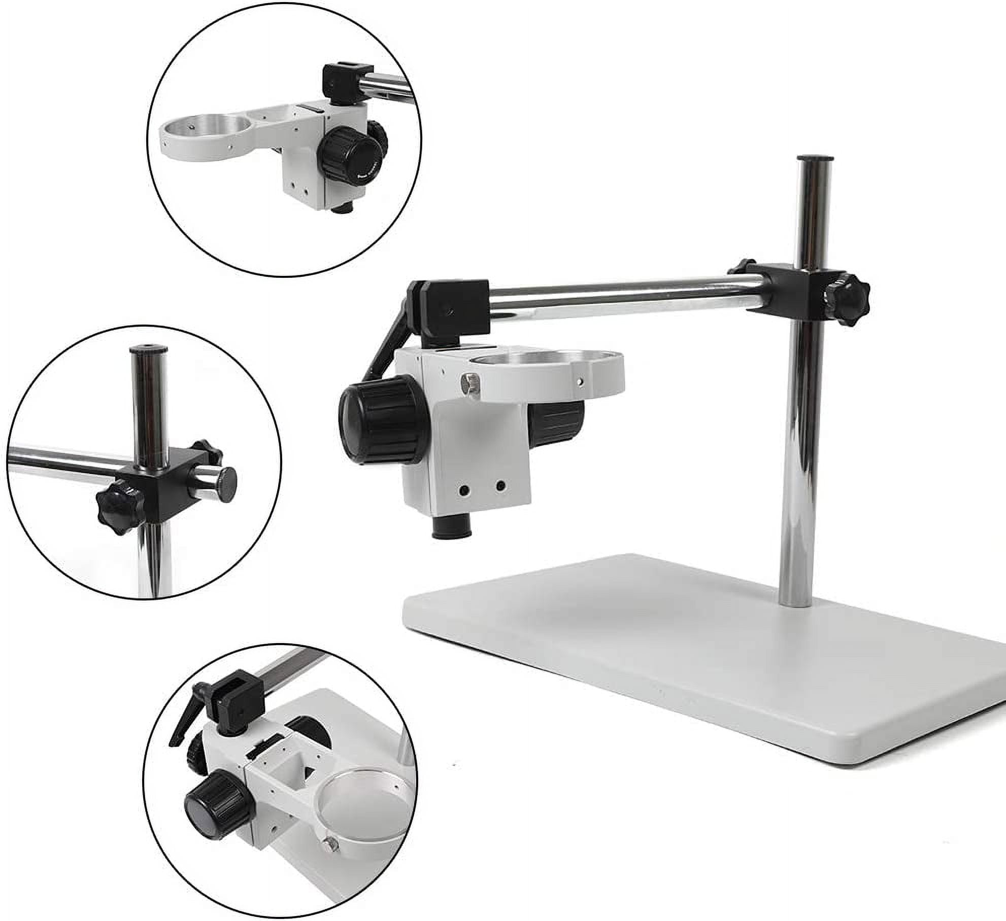 Fetcoi, Microscope Table Stand, Lab 360°Multi-Axis Microscope Stand ...
