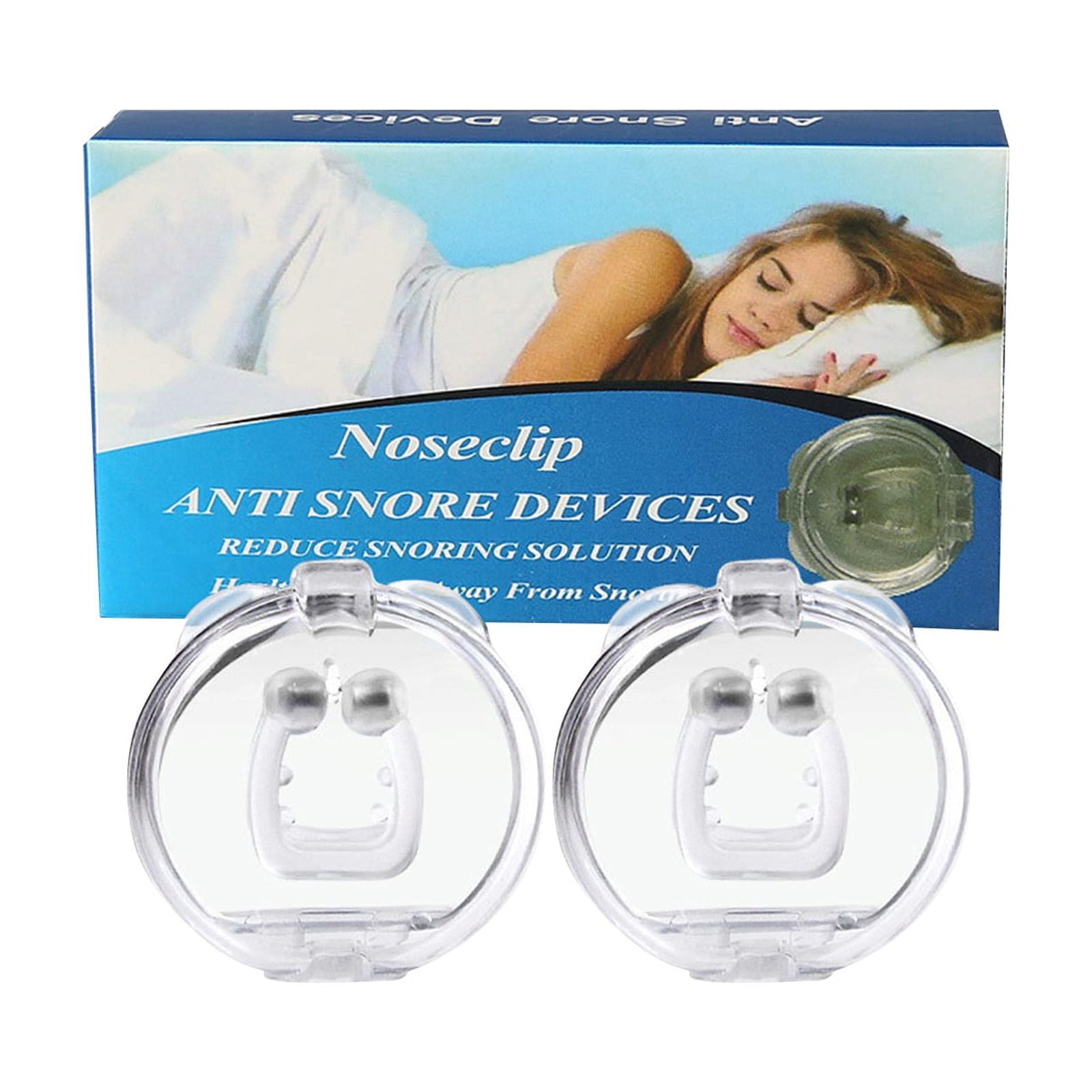 Feternal Stop Snoring Devices With Adjustable Magnet Silicone Nose Clip ...
