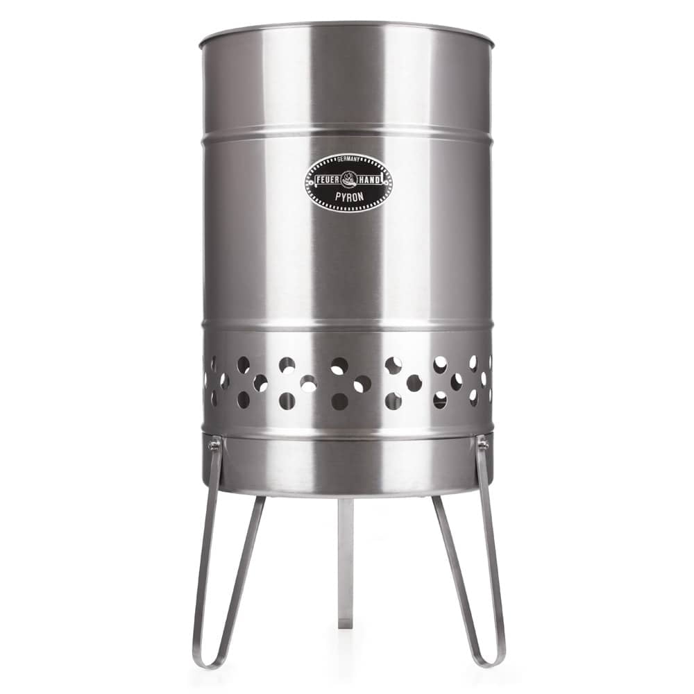 Feuerhand 29” Stainless Steel Double-Walled Fire Barrel Pyron - Walmart.com