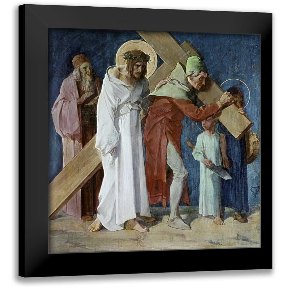 Feuerstein, Martin 12x12 Black Modern Framed Museum Art Print Titled ...