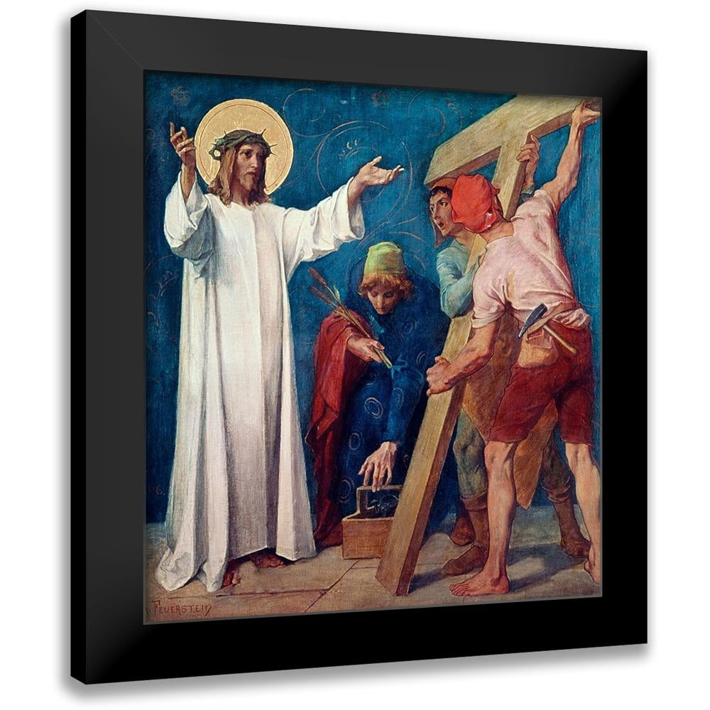 Feuerstein, Martin 12x13 Black Modern Framed Museum Art Print Titled ...