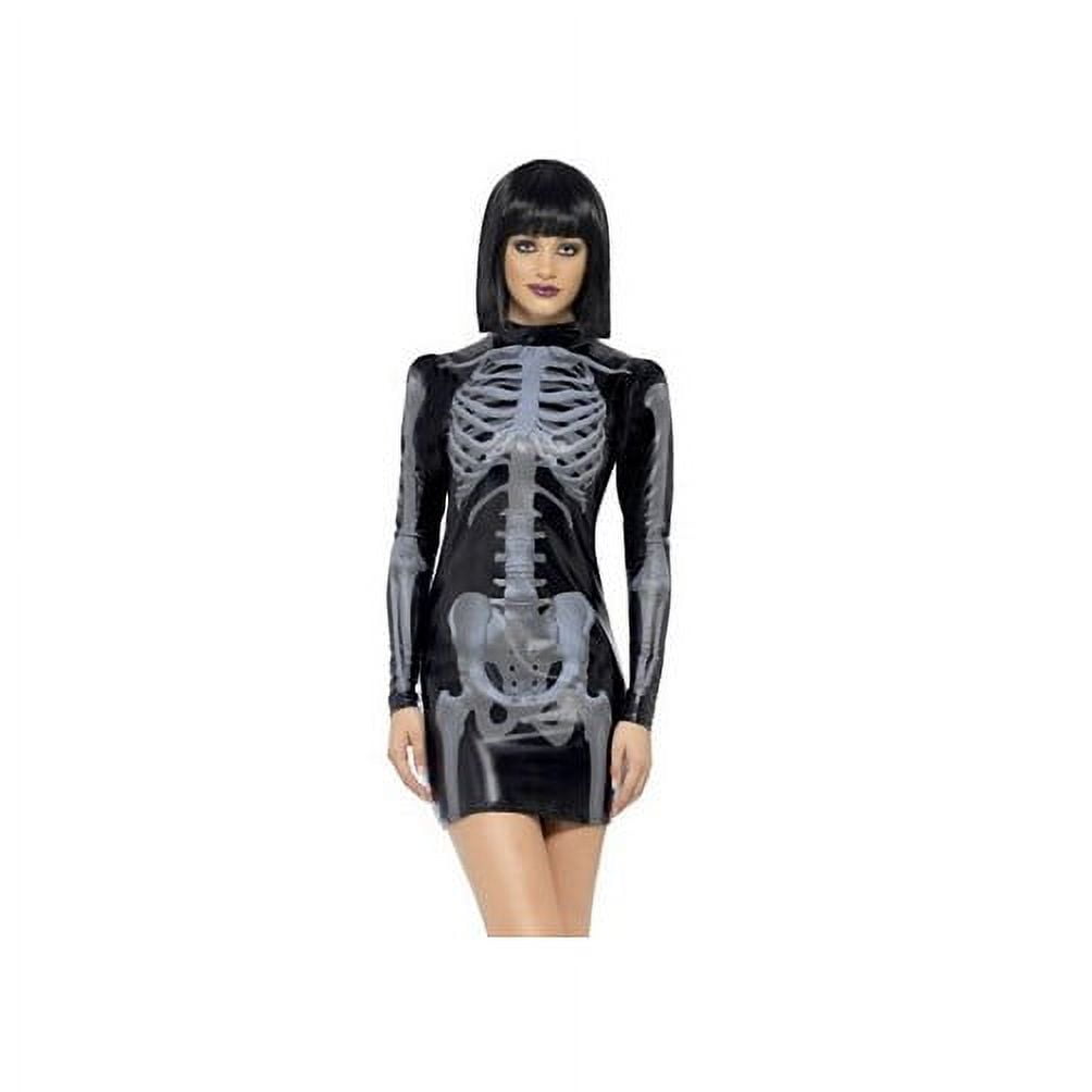 Fever Miss Whiplash Skeleton Costume Adult Black Walmart