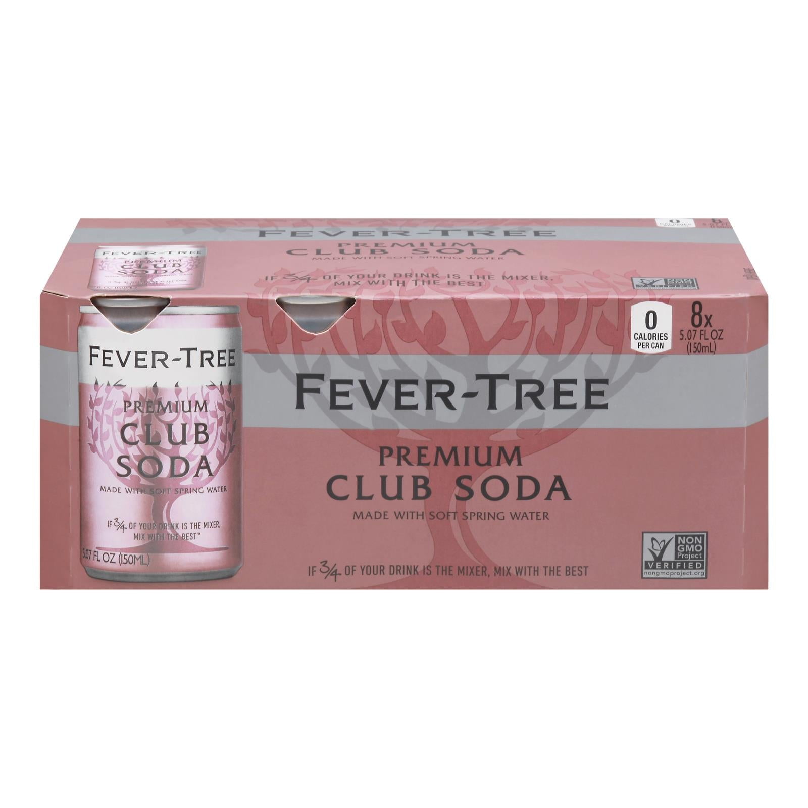 Fever-Tree Club Soda 150ml Cans; 8-pack - Walmart.com