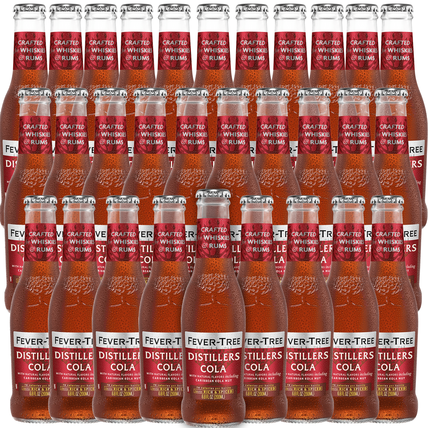 Fever Tree Distillers Cola - Premium Quality Mixer & Soda - Refreshing ...