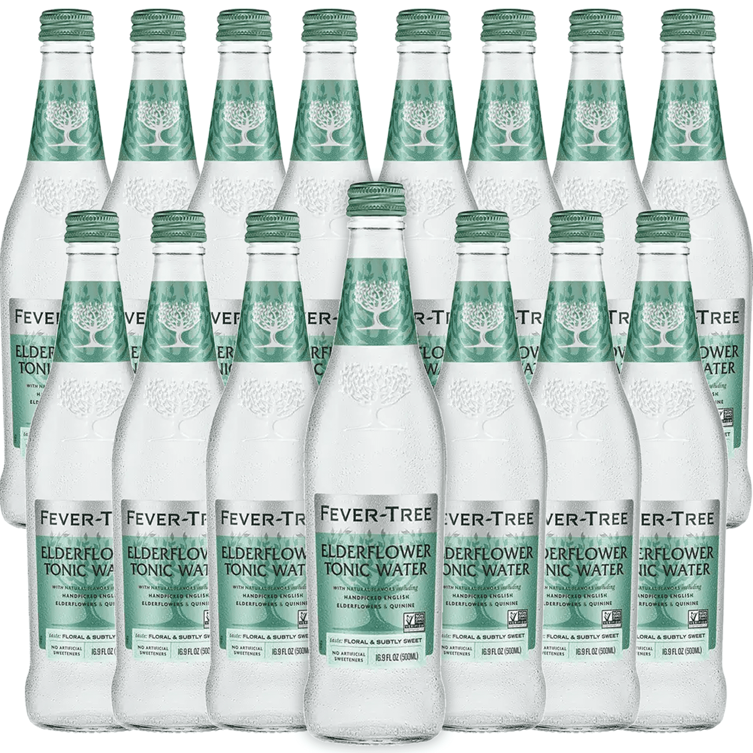 Fever Tree Elderflower Tonic Water - Premium Quality Mixer & Soda ...