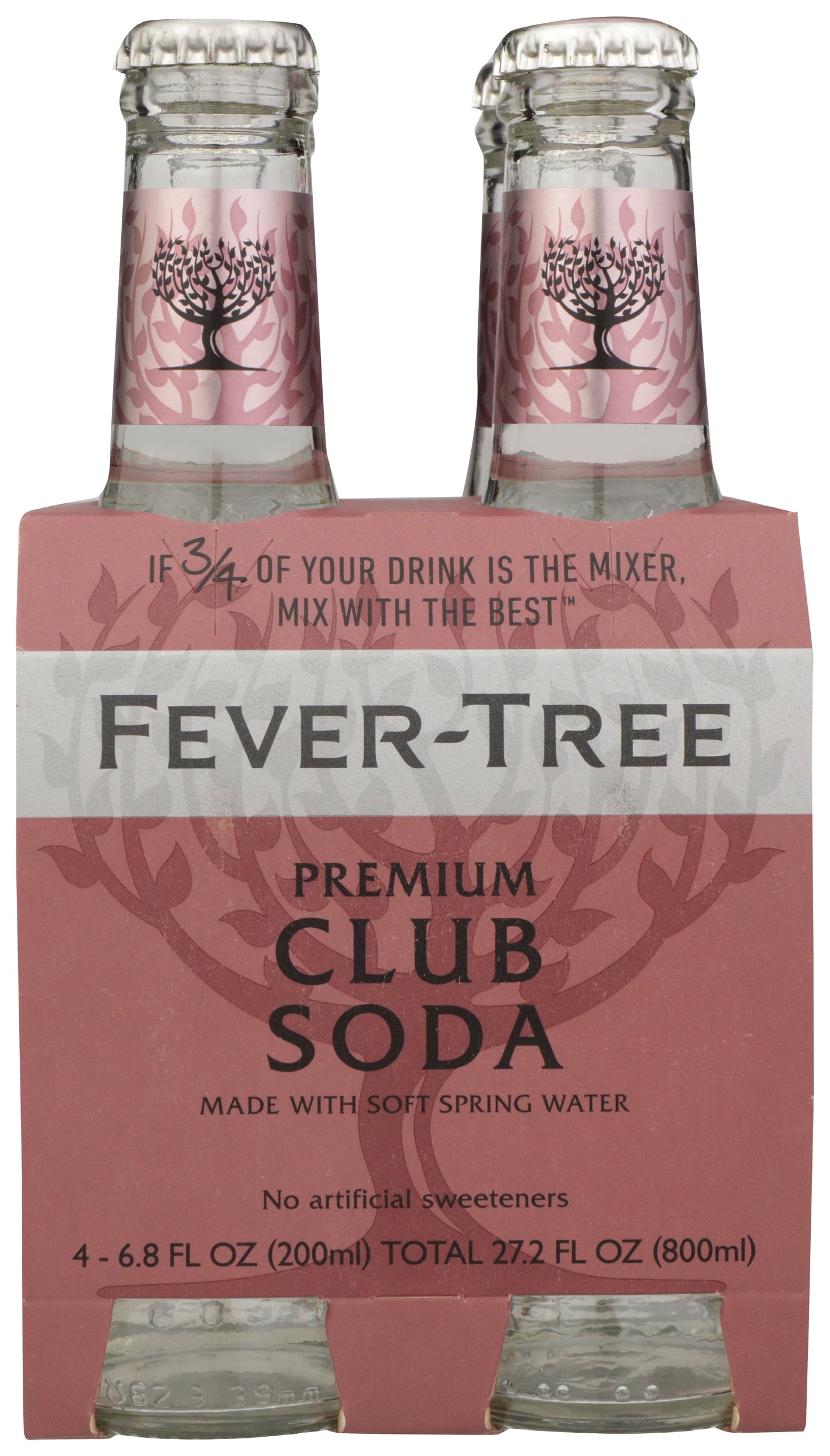 Fever-Tree Fever-Tree Club Soda 6X4200Ml 27.2 Fluid Ounce Pack Of 6 ...