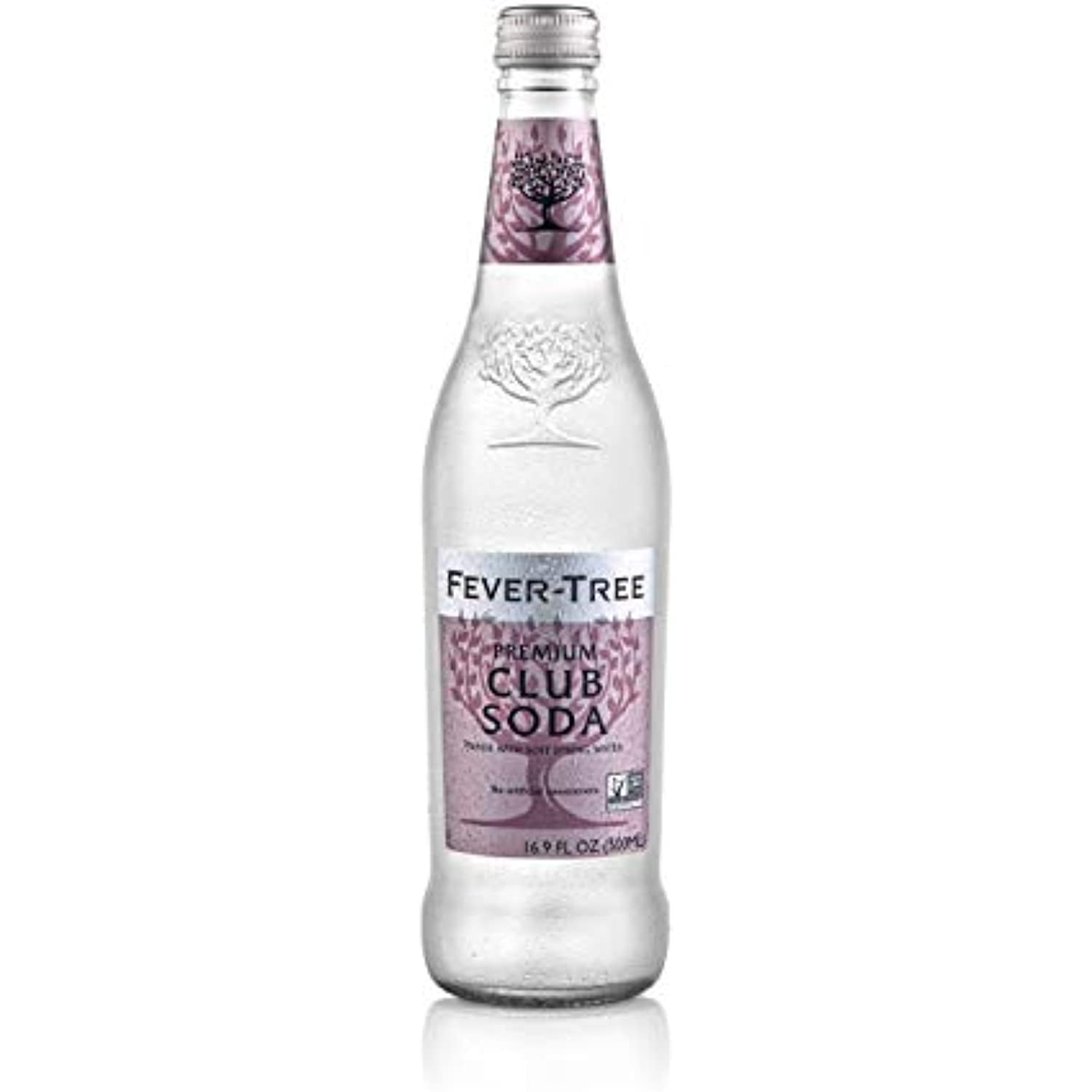 Fever-Tree Premium Club Soda, 16.9 Fl Oz Glass Bottle (Pack Of 8 ...