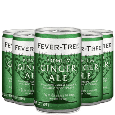 Fever-Tree Light Ginger Beer, 6.8 Fl Oz (Pack of 24) - Premium Low ...