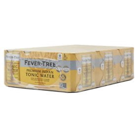 Fever-Tree Premium Tonic Water 150 mL cans, 24 count..pack of 2 ...