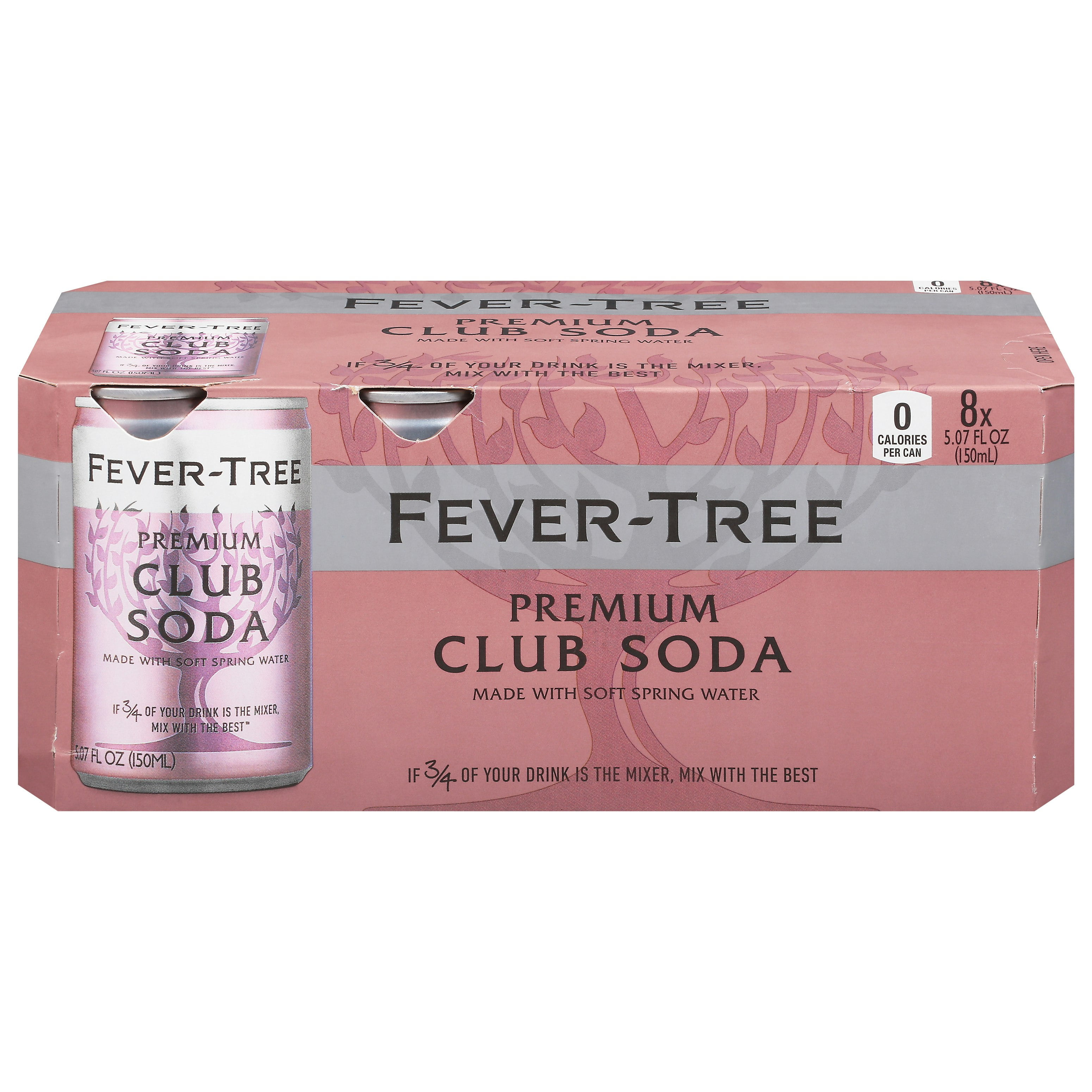 Fever-Tree Soda Club 8 Pack 40.56 fl oz (Pack of 3) - Walmart.com
