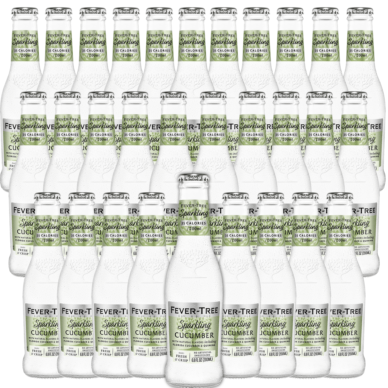 Fever Tree Sparkling Cucumber Tonic - Premium Quality Mixer and Soda ...