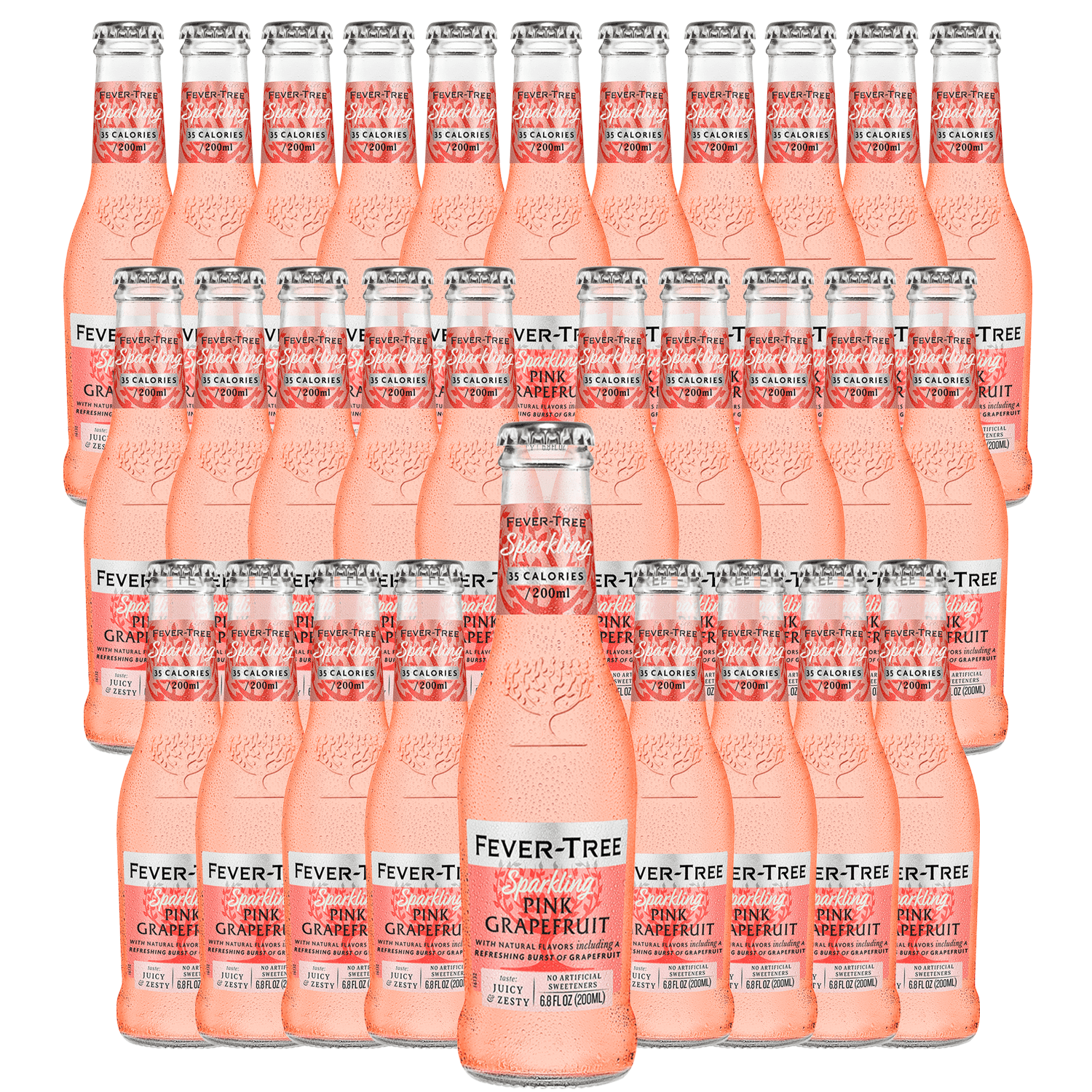 Fever Tree Sparkling Pink Grapefruit Soda - Mixer and Soda - Refreshing ...