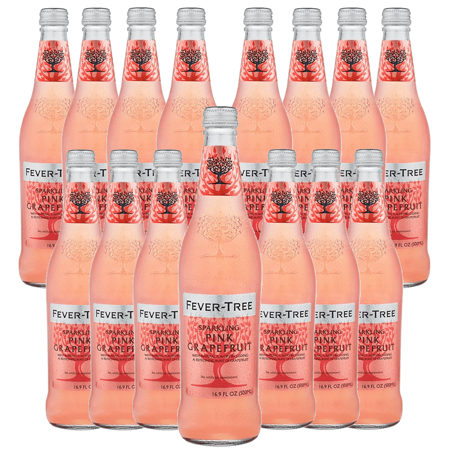 Fever Tree Sparkling Pink Grapefruit Soda - Premium Quality Mixer and ...
