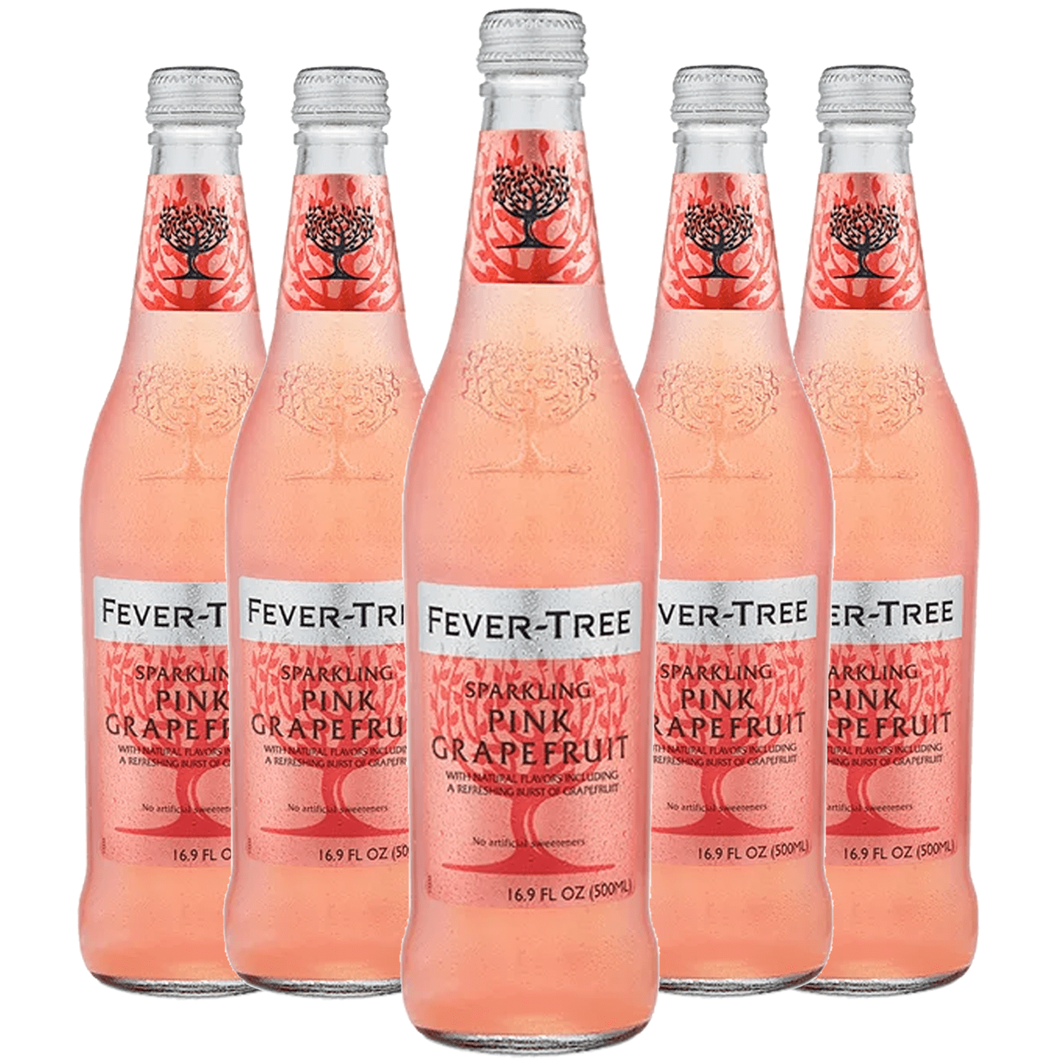 Fever Tree Sparkling Pink Grapefruit Soda - Premium Quality Mixer and ...