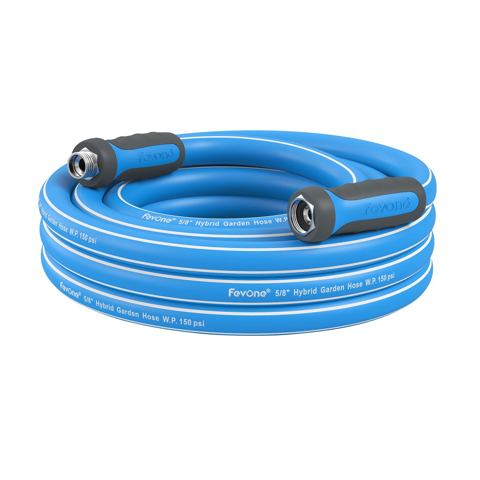 Fevone Garden Hose, 12 ft Heavy Duty Water Hose, 3/4 GHT, 5/8 inch ID ...