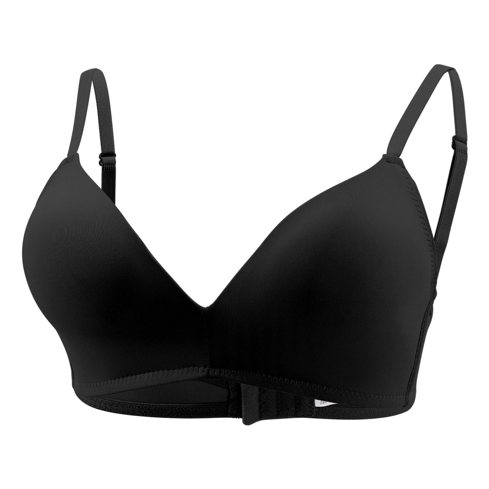 Fewfanhot Bras for Women V-Neck Push Up Bra, Back Closure Bra, Comfort ...