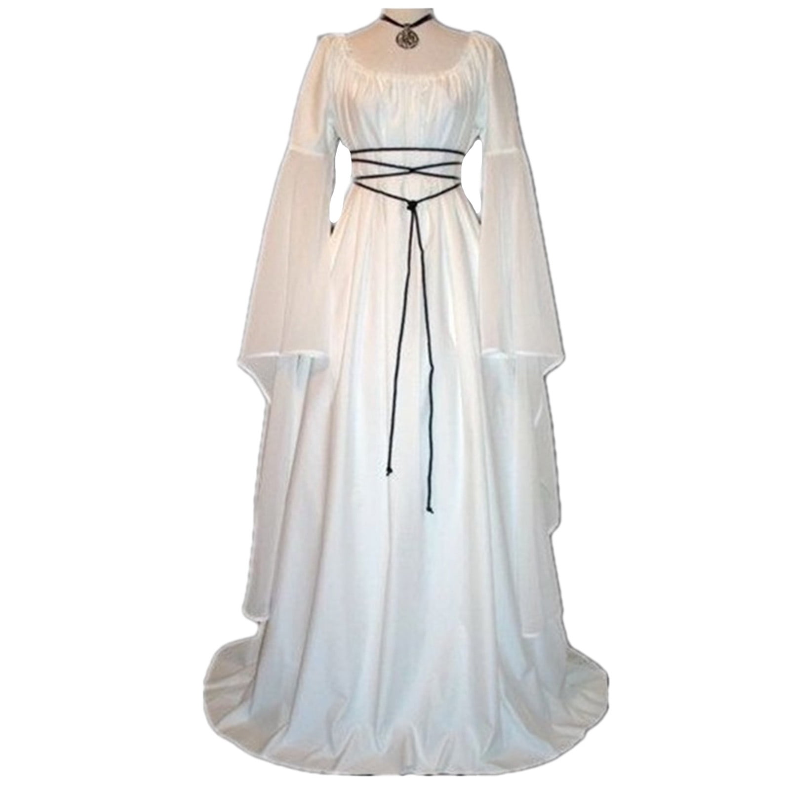 Fewfanhot Cocktail Dresses for Women Plus Size Renaissance Dress for ...