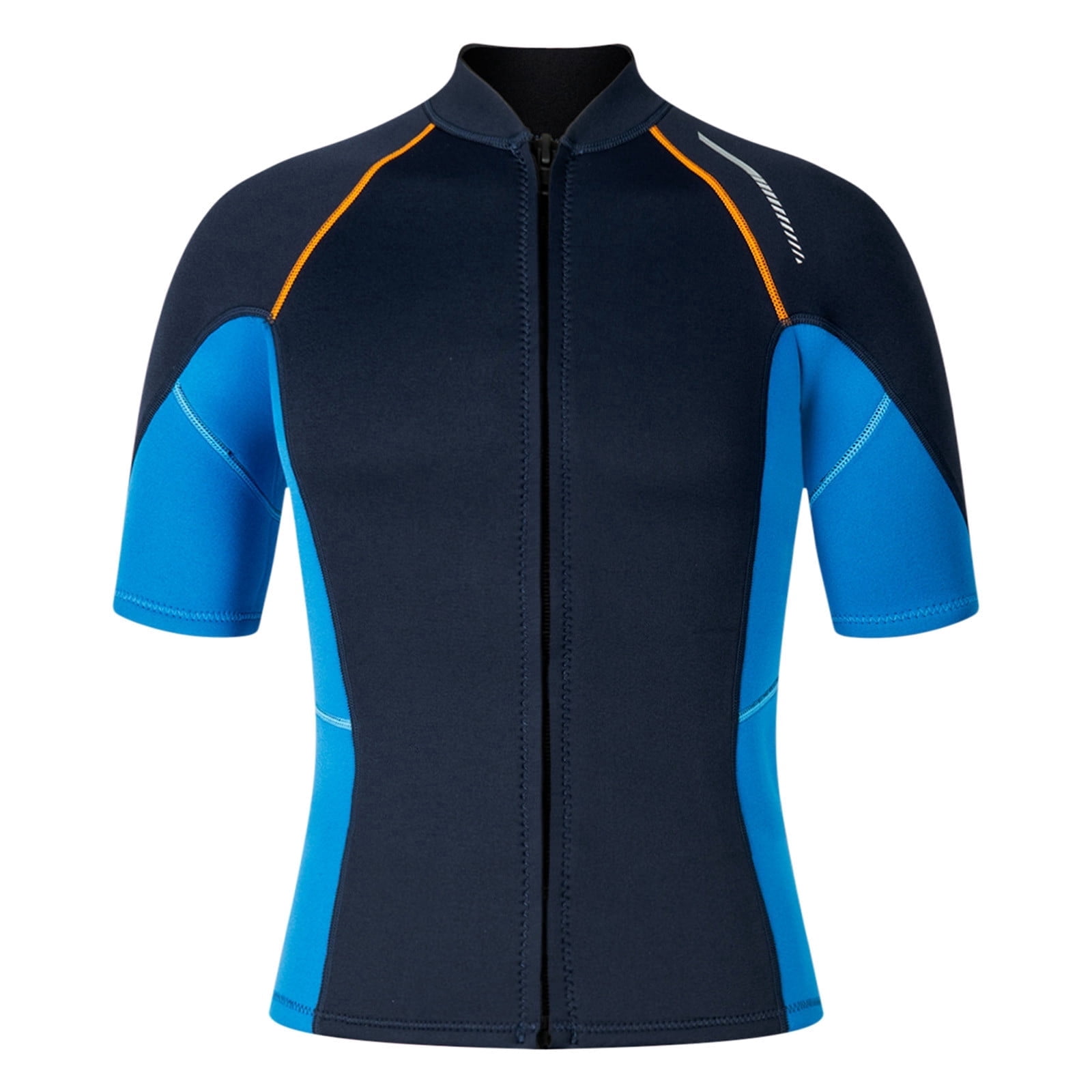 Fewfanhot Men's 1.5mm Neoprene Short Sleeve Wetsuit Tops, Thermal ...